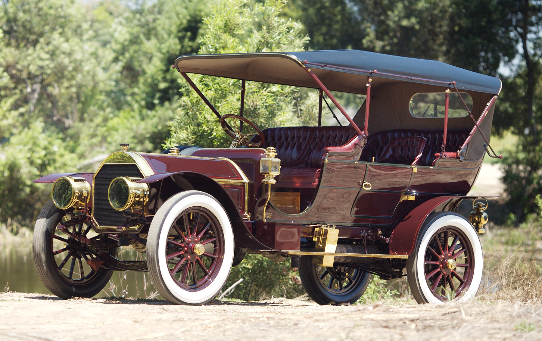 1909 Pierce-Arrow Model 48SS Great Arrow Seven-Passenger Touring Car | Gooding Christie’s